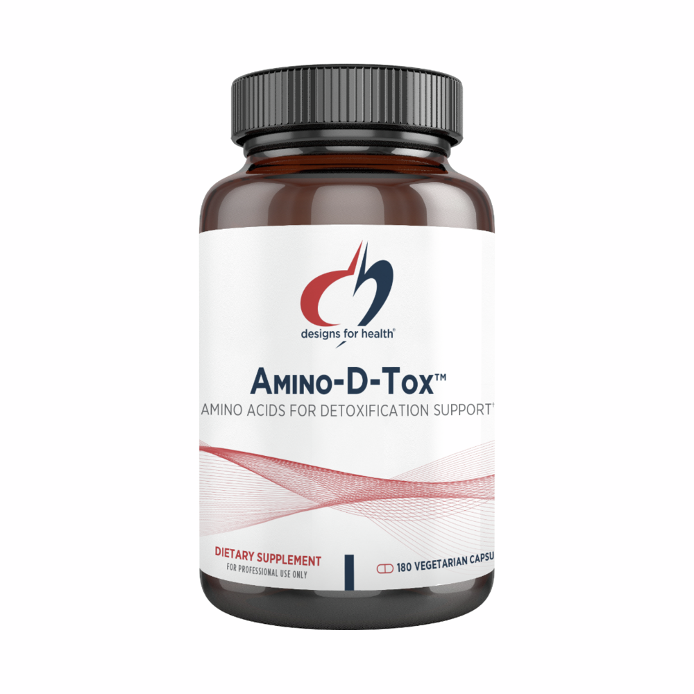 Amino D-Tox - 180 Capsules | Designs For Health | Supplement Hub