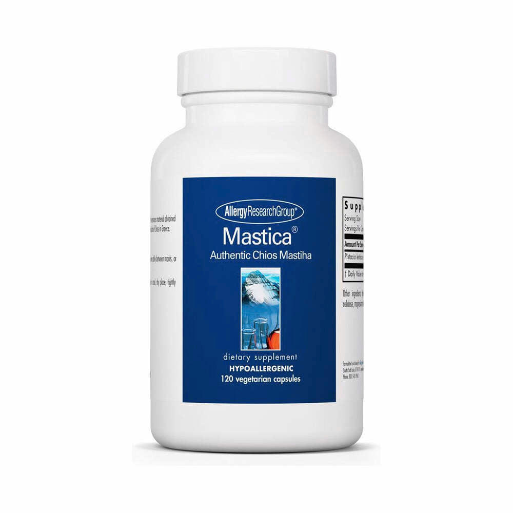 Mastica (Chios Gum Mastic) 500mg - 120 Capsules | Allergy Research Gro