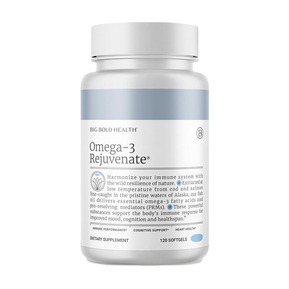 Omega-3 Rejuvenate - 120 Softgels | Big Bold Health | Supplement Hub