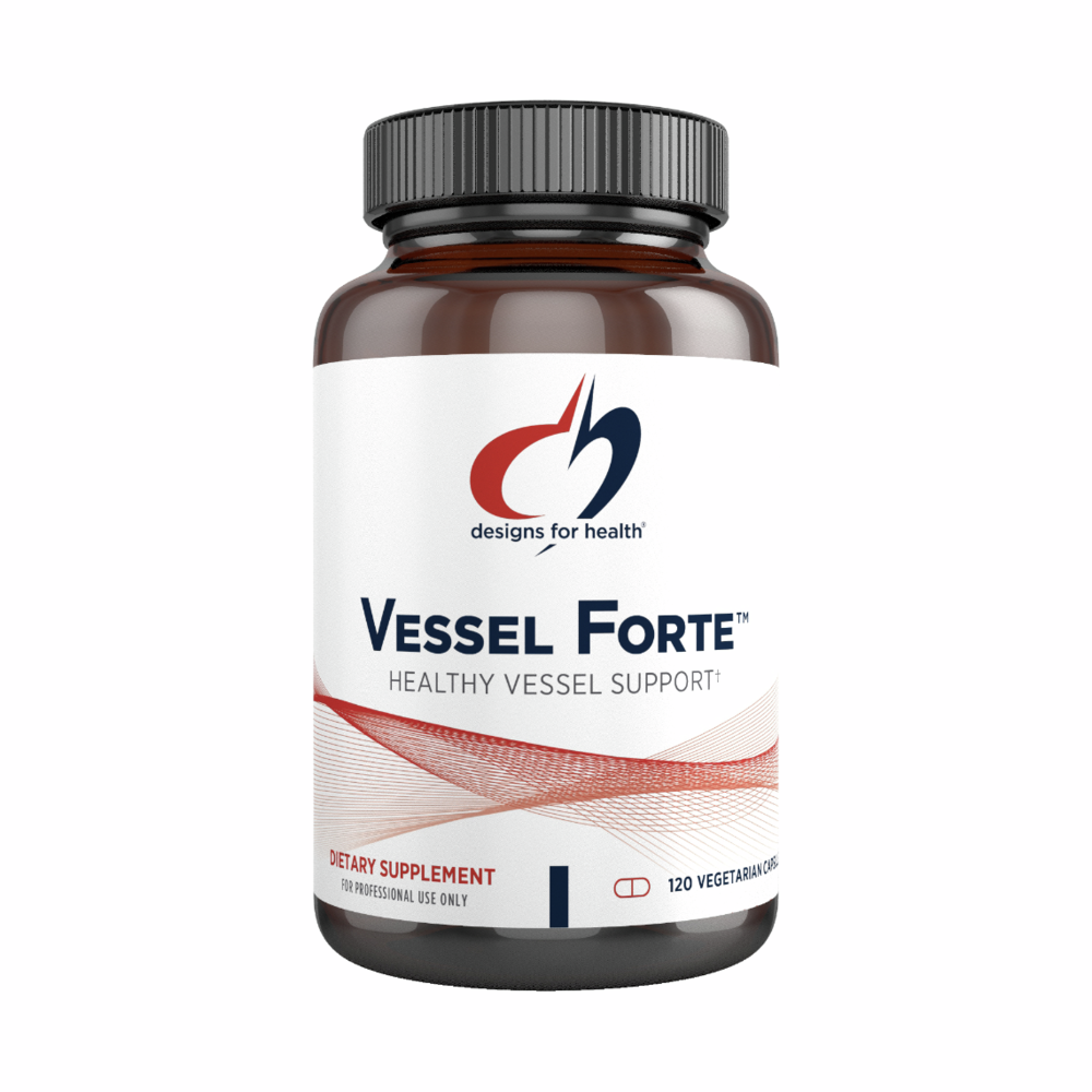 Vessel Forte - 120 Capsules - Designs For Health | Supplement Hub