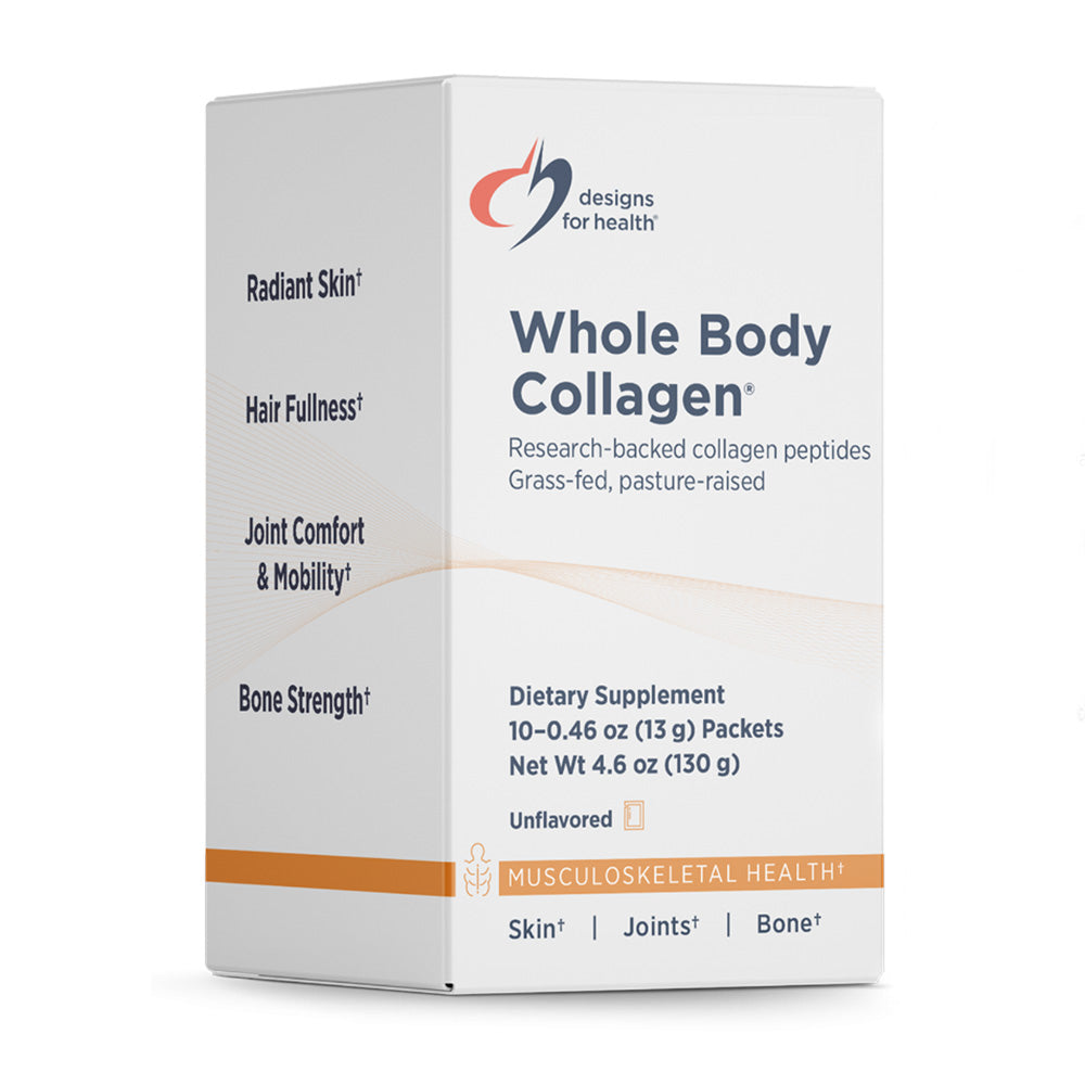 Whole Body Collagen - 10 Packets | Designs For Health | Supplement Hub