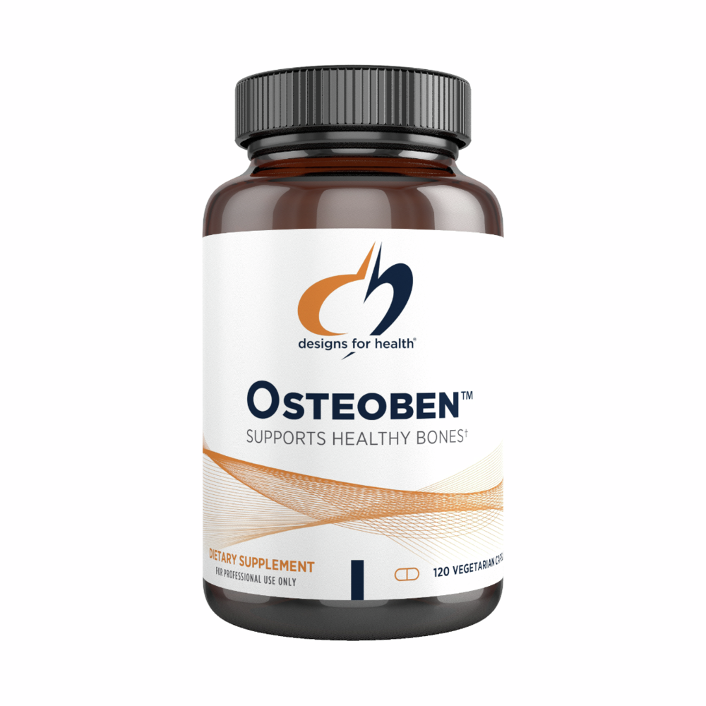 Osteoben | 120 Capsules | Designs For Health | Supplement Hub