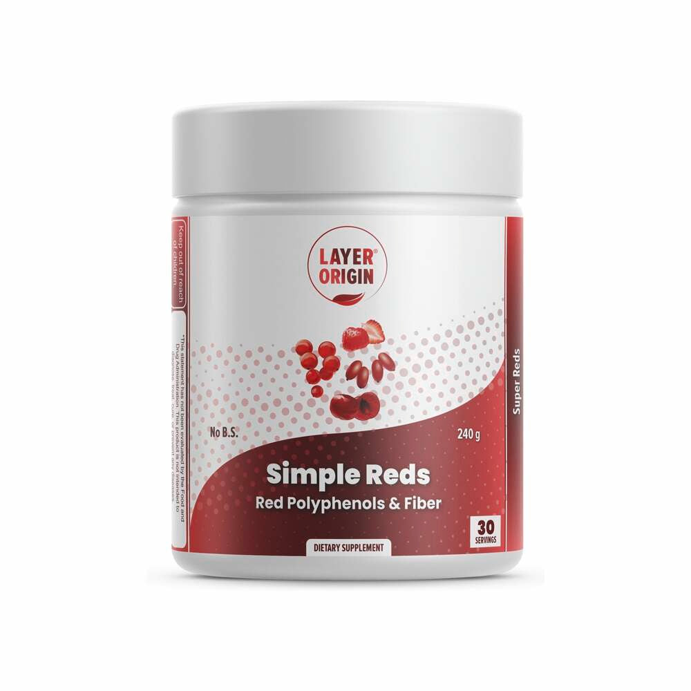 Simple Reds | 240g | Layer Origin | Supplement Hub