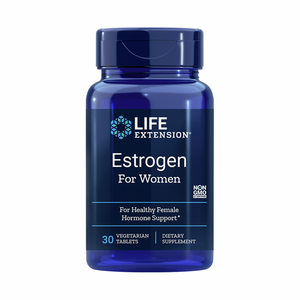 Life Extension Estrogen Supplement for Women - 30 Tablets