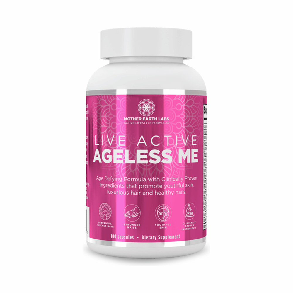 Ageless Me - 180 Capsules | Mother Earth Labs | Supplement Hub
