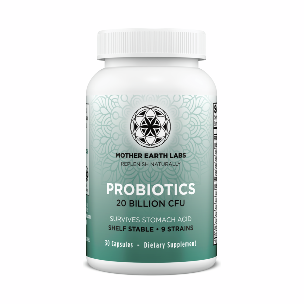 Probiotics (20 Billion CFU) | Mother Earth Labs | Amrita Nutrition