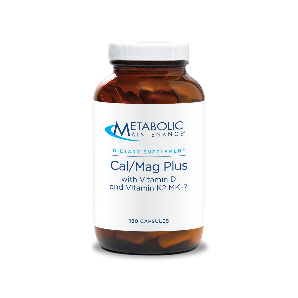Cal/Mag Plus - 180 Capsules | Metabolic Maintenance | Supplement Hub