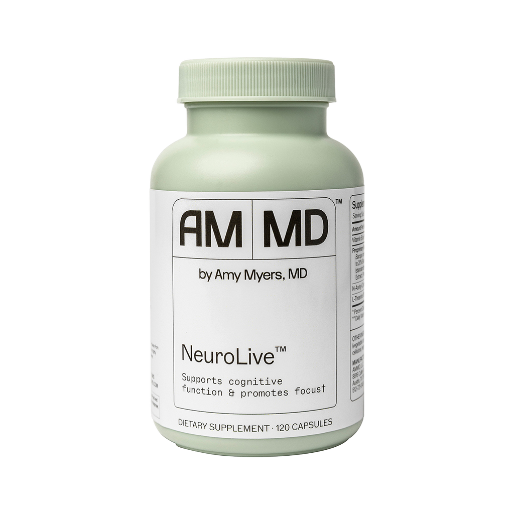 NeuroLive | 120 Capsules | Amy Myers MD | Supplement Hub