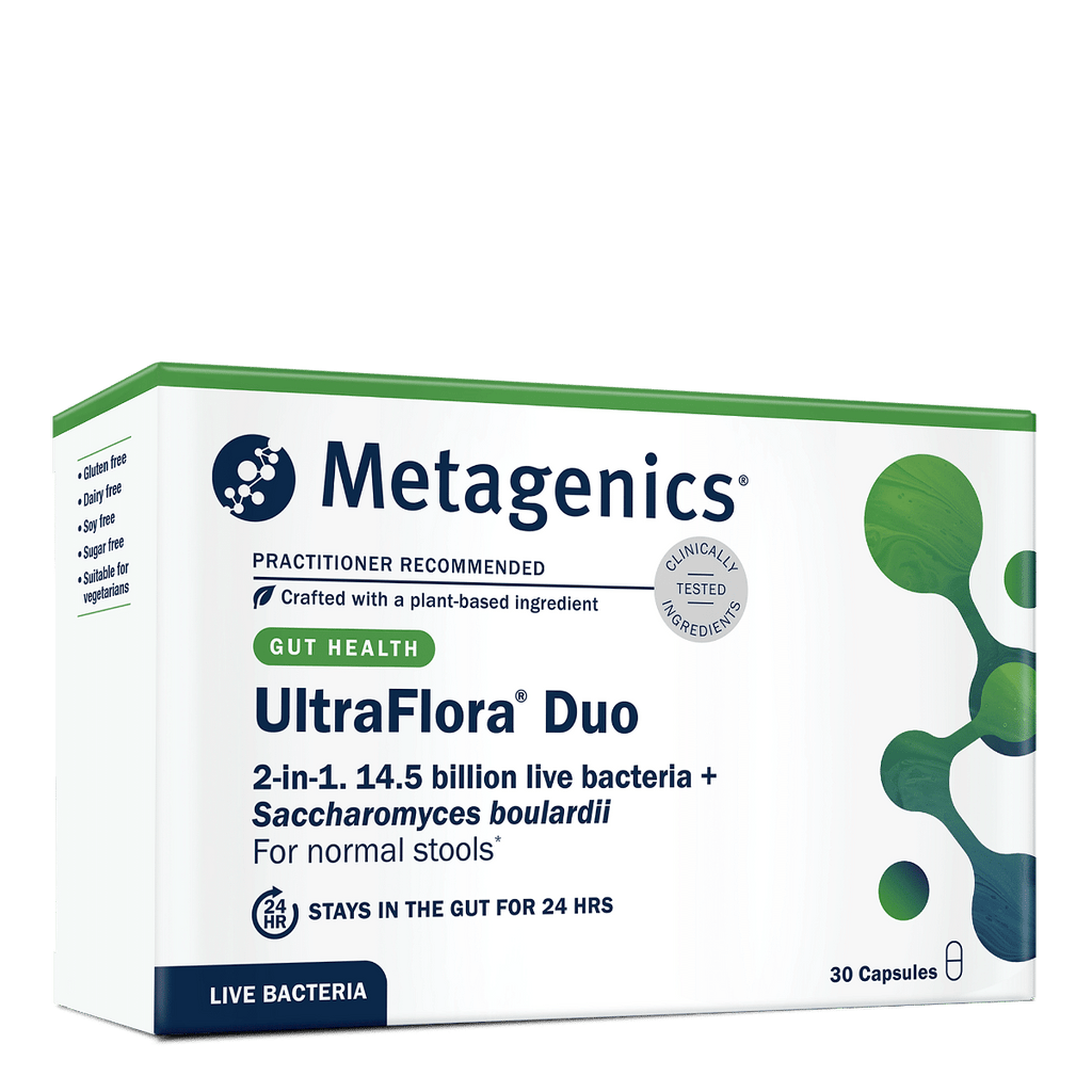 UltraFlora Duo | 30 Capsules | Metagenics | Supplement Hub