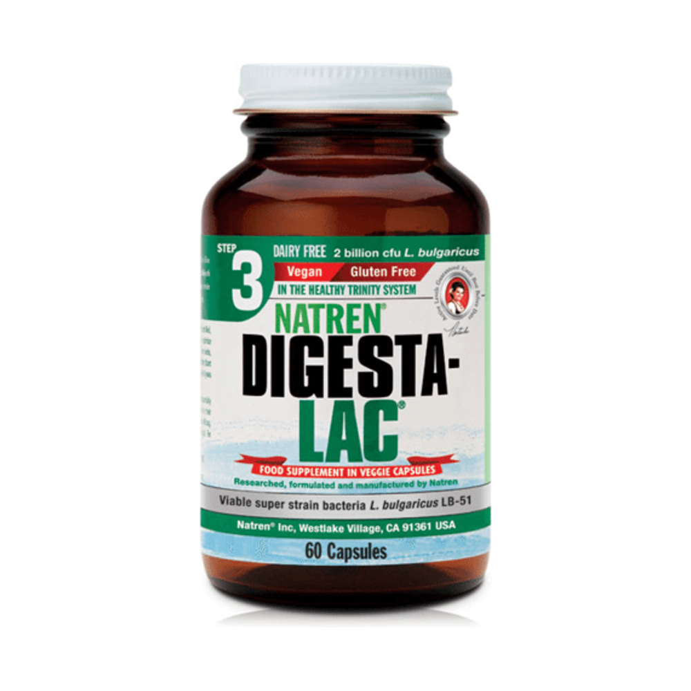 Digesta Lac Dairy Free - 60 Capsules | Natren | Supplement Hub