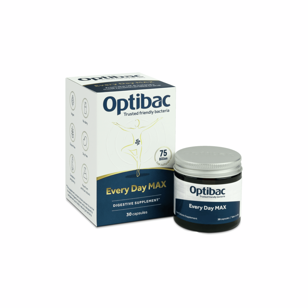 Every Day MAX - 30 Capsules | Optibac | Supplement Hub