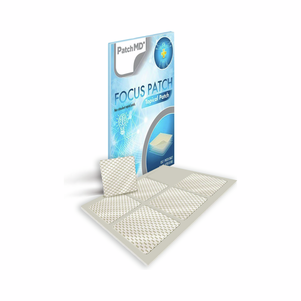 Focus Patch | 30 Patches | PatchMD | Supplement Hub