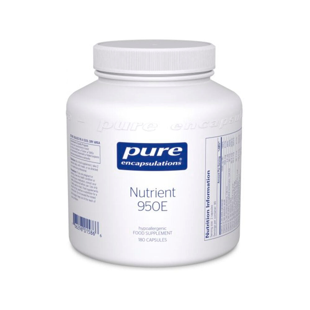 Nutrient 950 (E) | 180 Caps | Pure Encapsulations | Supplement Hub UK