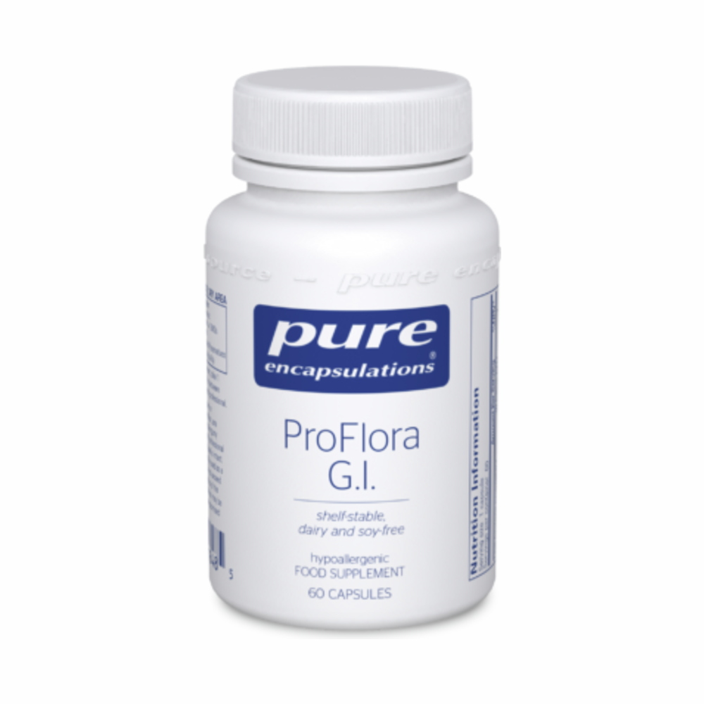 ProFlora G.I. | 60 Capsules | Pure Encapsulations | Supplement Hub UK