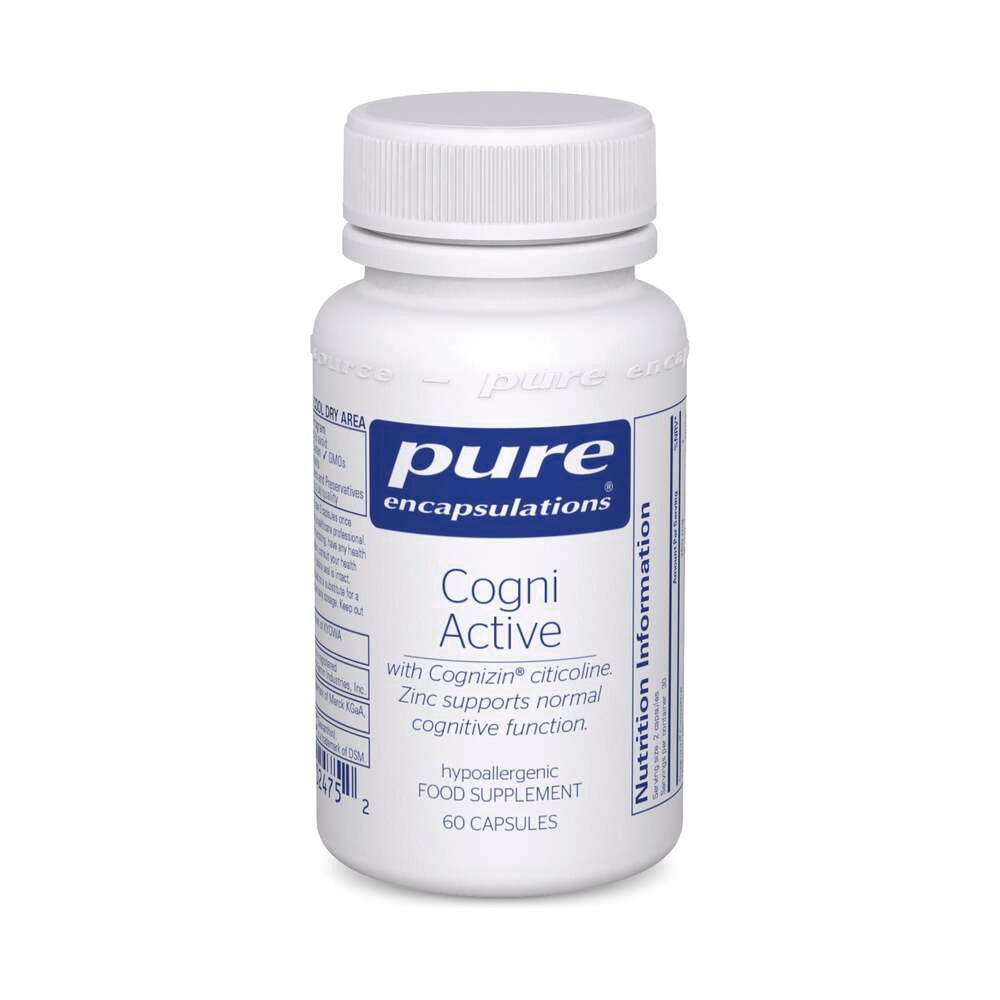 Cogni Active | 60 Capsules | Pure Encapsulations | Supplement Hub