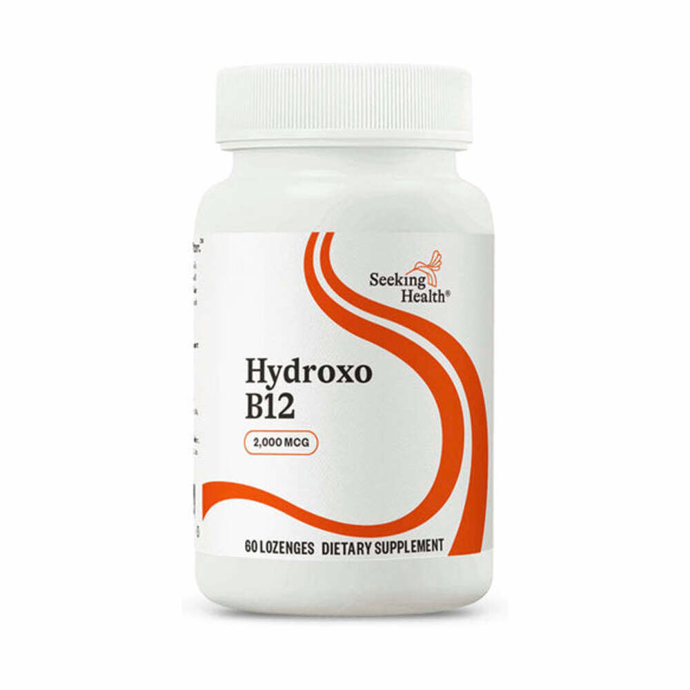 Hydroxo B12 | 60 Lozenges | Seeking Health | Supplement Hub