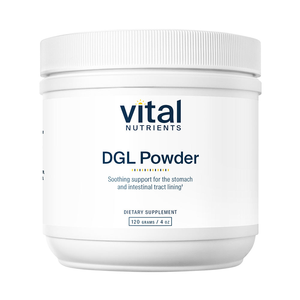 DGL Powder (Deglycyrrhizinated Licorice) | 120g | Vital Nutrients ...