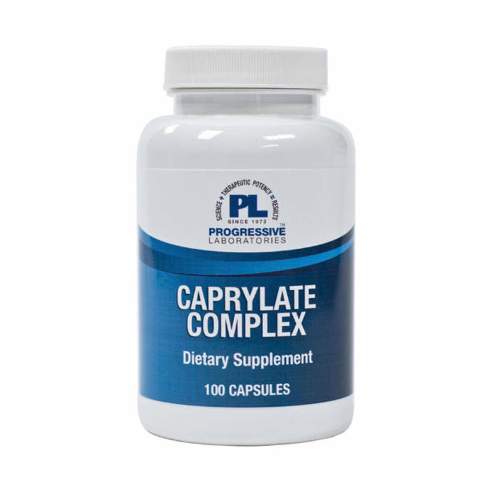 Caprylate Complex | 100 Capsules | Progressive Labs | Supplement Hub UK